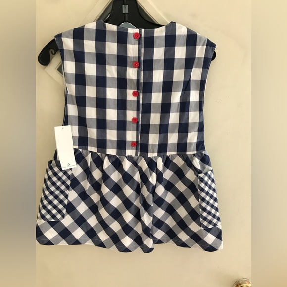 French Connection | Dresses | Gingham Pocket Cotton Girls Dress | Poshmark